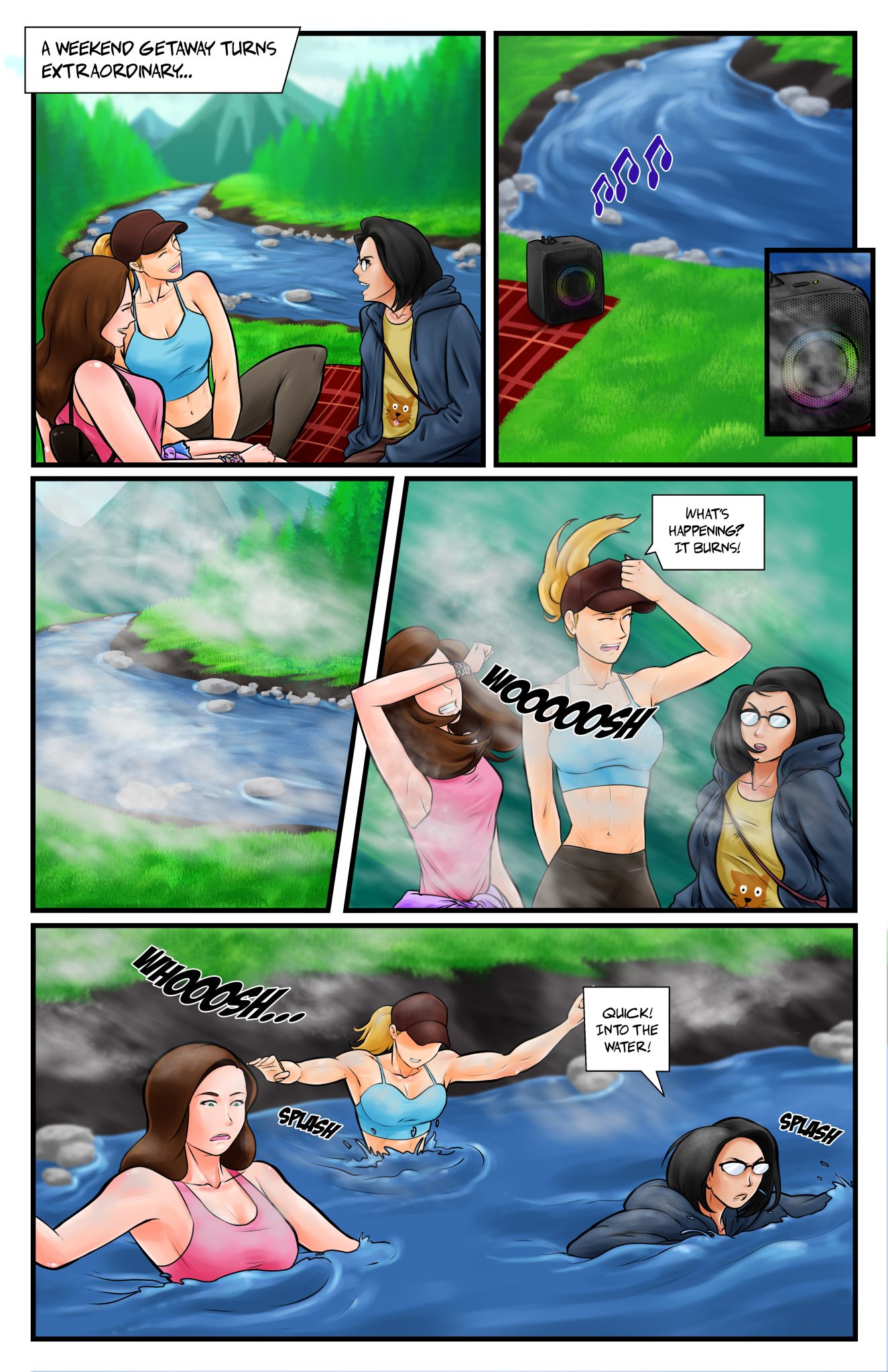 Eruption of Strength - GrowGetterComics